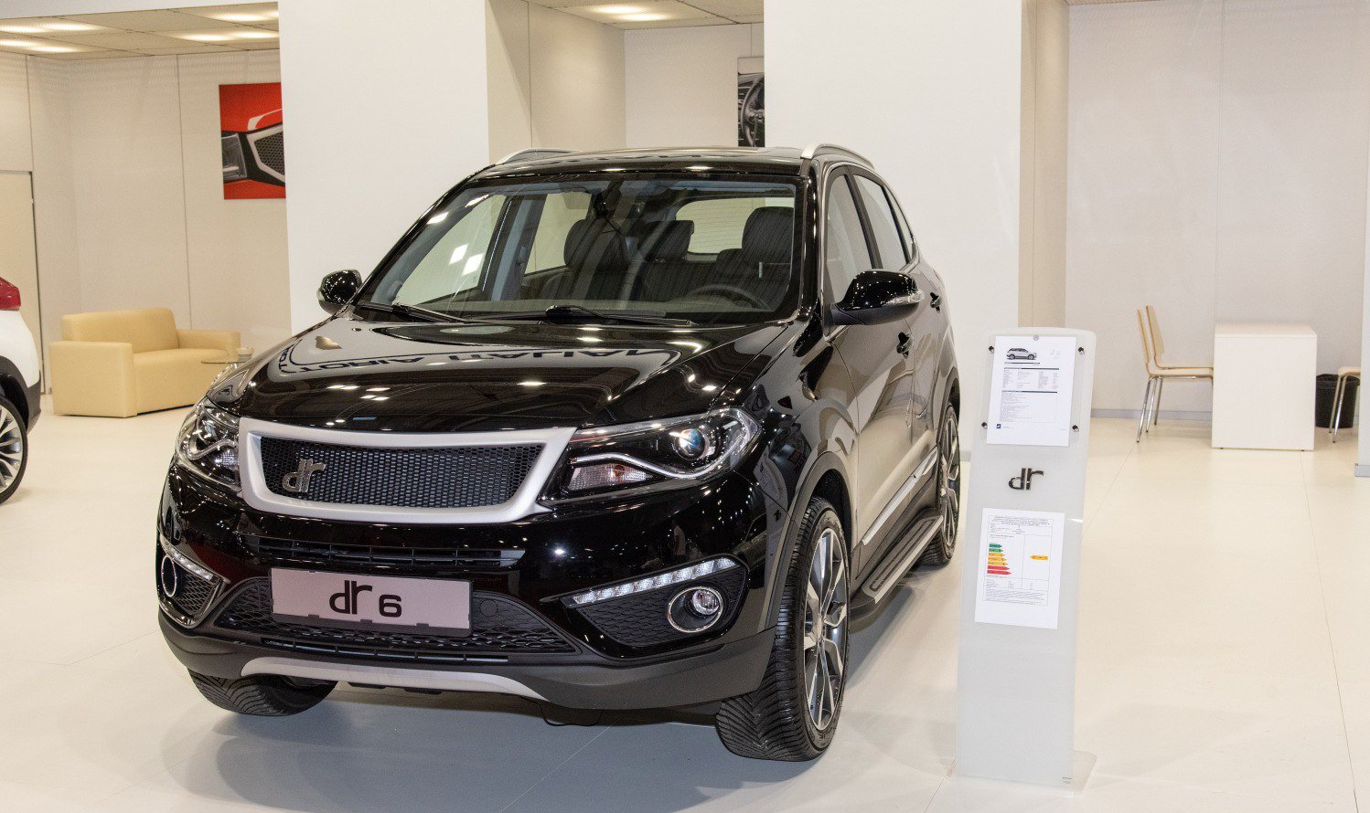 DR Automobiles 6 technical specifications and fuel economy